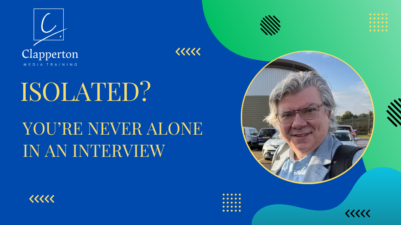 Media tip: You're not alone - Clapperton Media